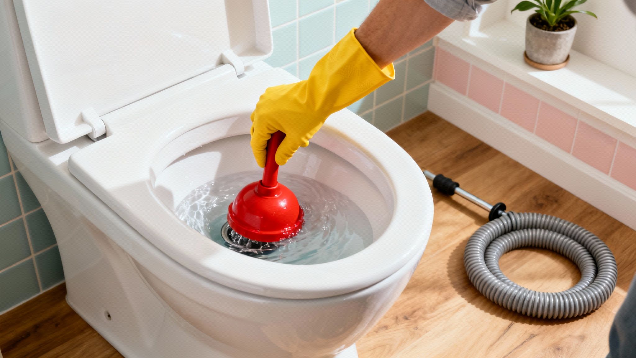 Hurtigt fix til mit toilet er stoppet: en enkel guide